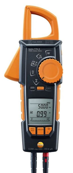 testo 770-3 Premium kit - Clamp meter with Bluetooth – Testo NZ