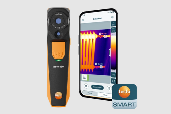 testo 860i kit - Wireless thermal imager for smartphones – Testo NZ