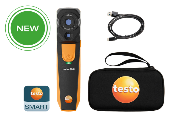 testo 860i kit - Wireless thermal imager for smartphones – Testo NZ