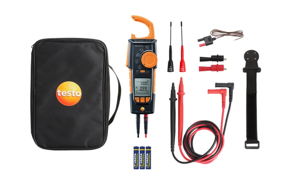 testo 770-3 Premium kit - Clamp meter with Bluetooth – Testo NZ
