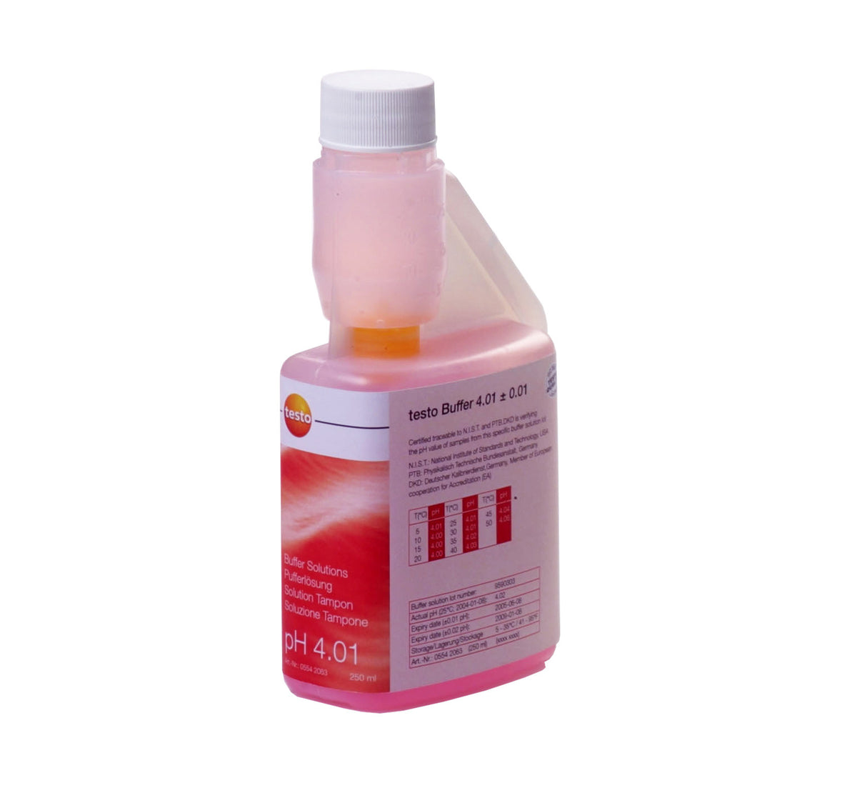 4.01 pH Buffer Solution - Testo NZ
