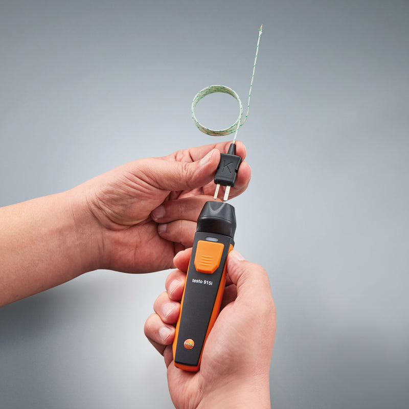 Thermometer with Flexible Probe | Testo 915i - Testo NZ