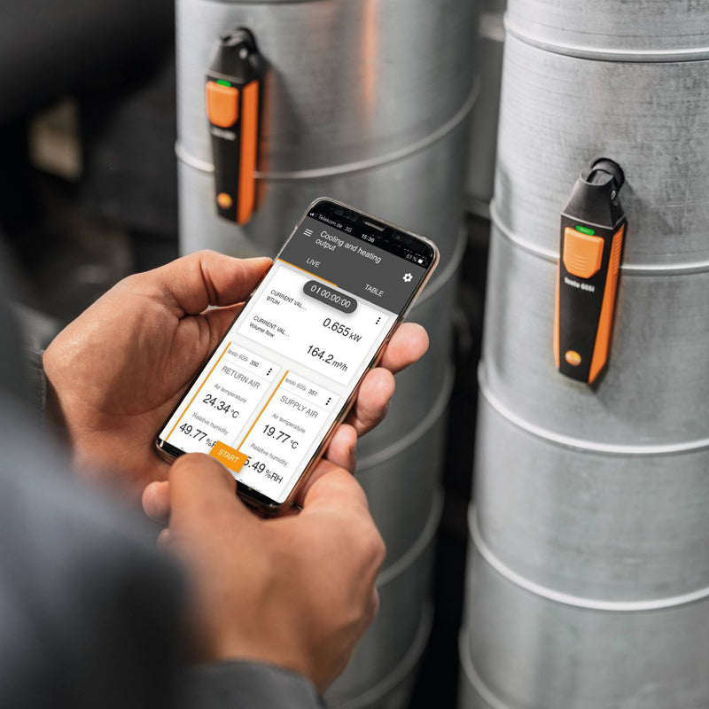 HVAC Tools | Ultimate Kit | Testo Smart Probes - Testo NZ